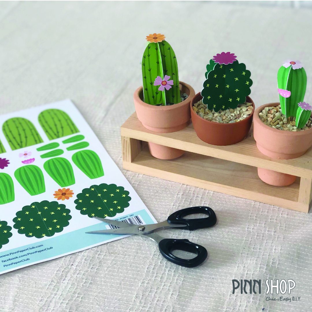 DIY กระบองเพชร ฉบับทำมือ ปี2019 | SewingRemaker